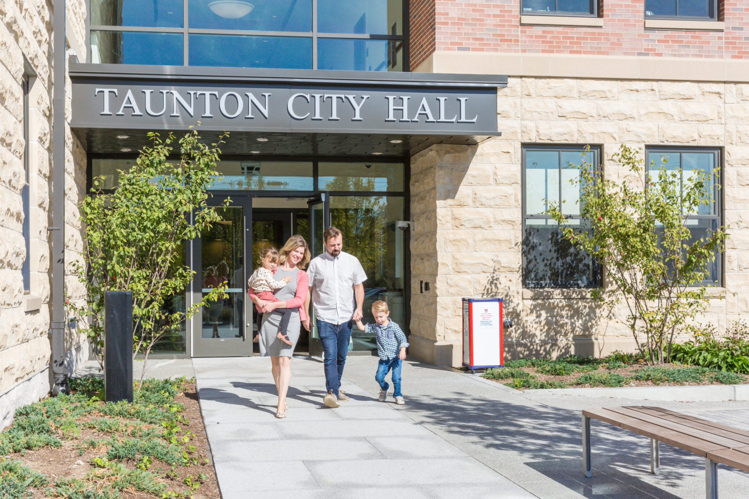Taunton City Hall Interior and Exterior Signage | DBVW Architects
