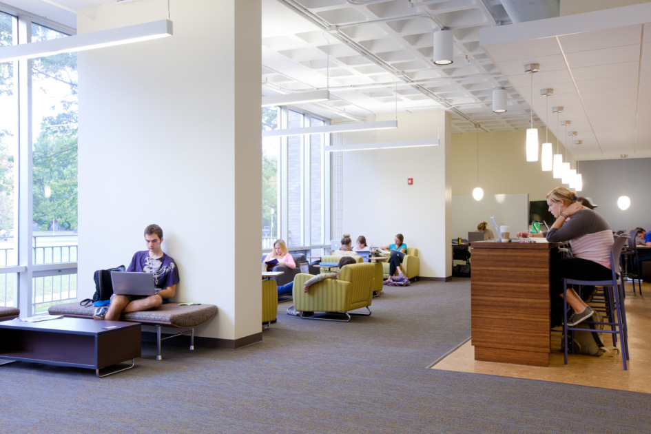 URI Carothers Library and Learning Commons | DBVW Architects