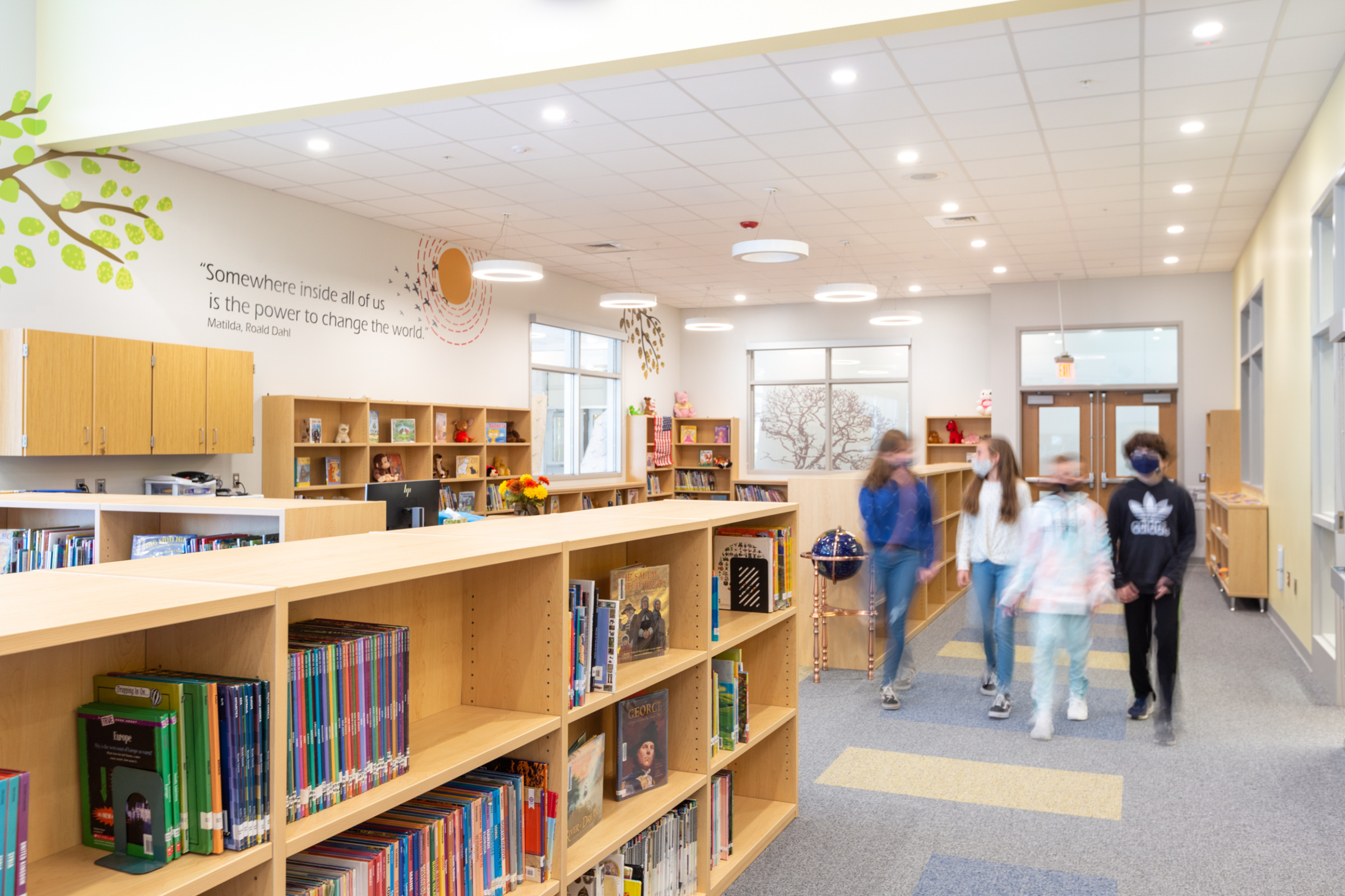 Smithfield Elementary Schools Supergraphics | DBVW Architects