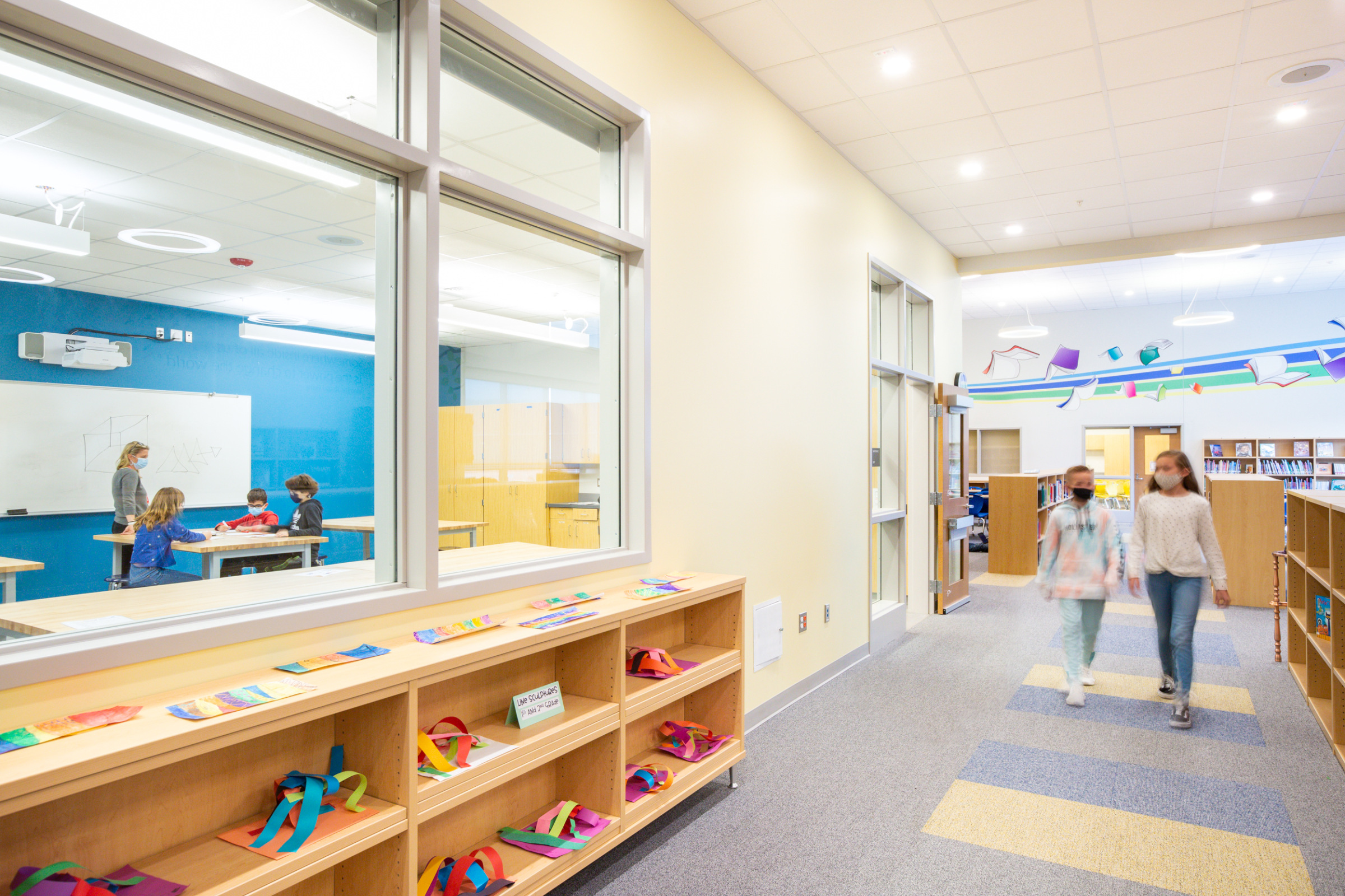 Smithfield Elementary Schools Supergraphics | DBVW Architects