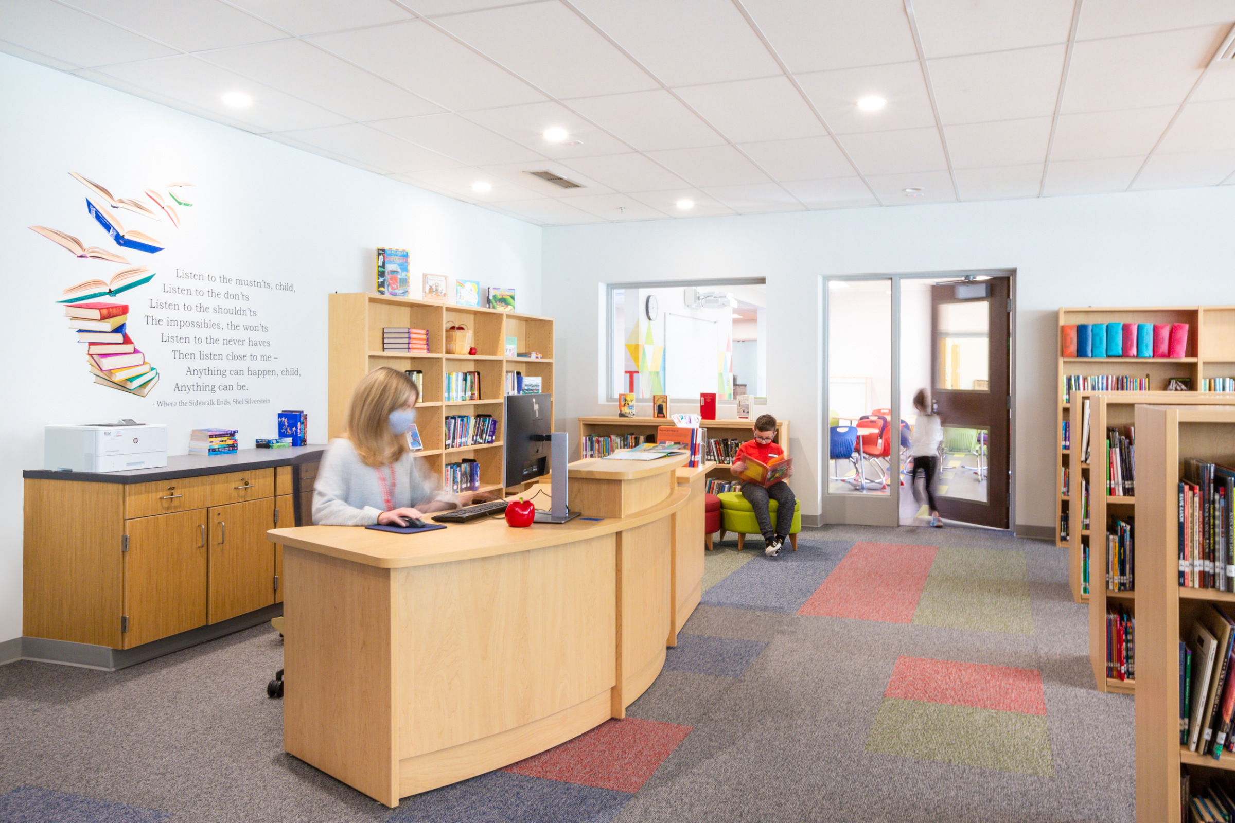 Smithfield Elementary Schools Supergraphics | DBVW Architects