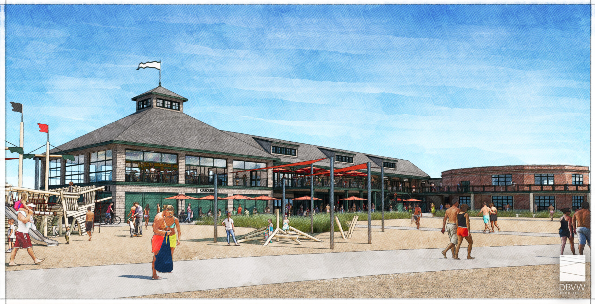 Easton’s Beach Pavilion | DBVW Architects