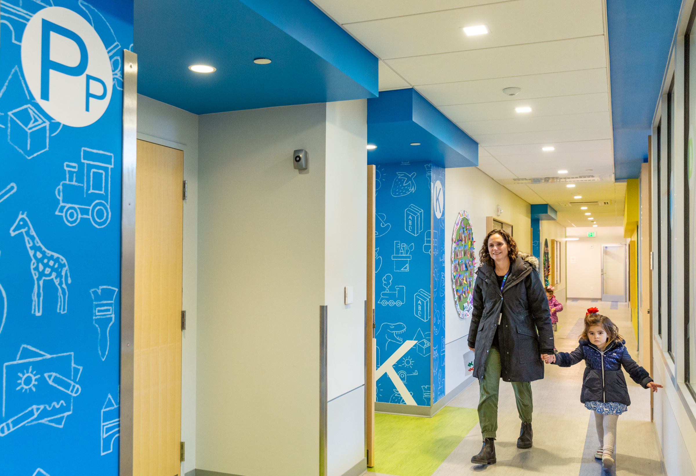 Moses Brown Lower School Supergraphics | DBVW Architects